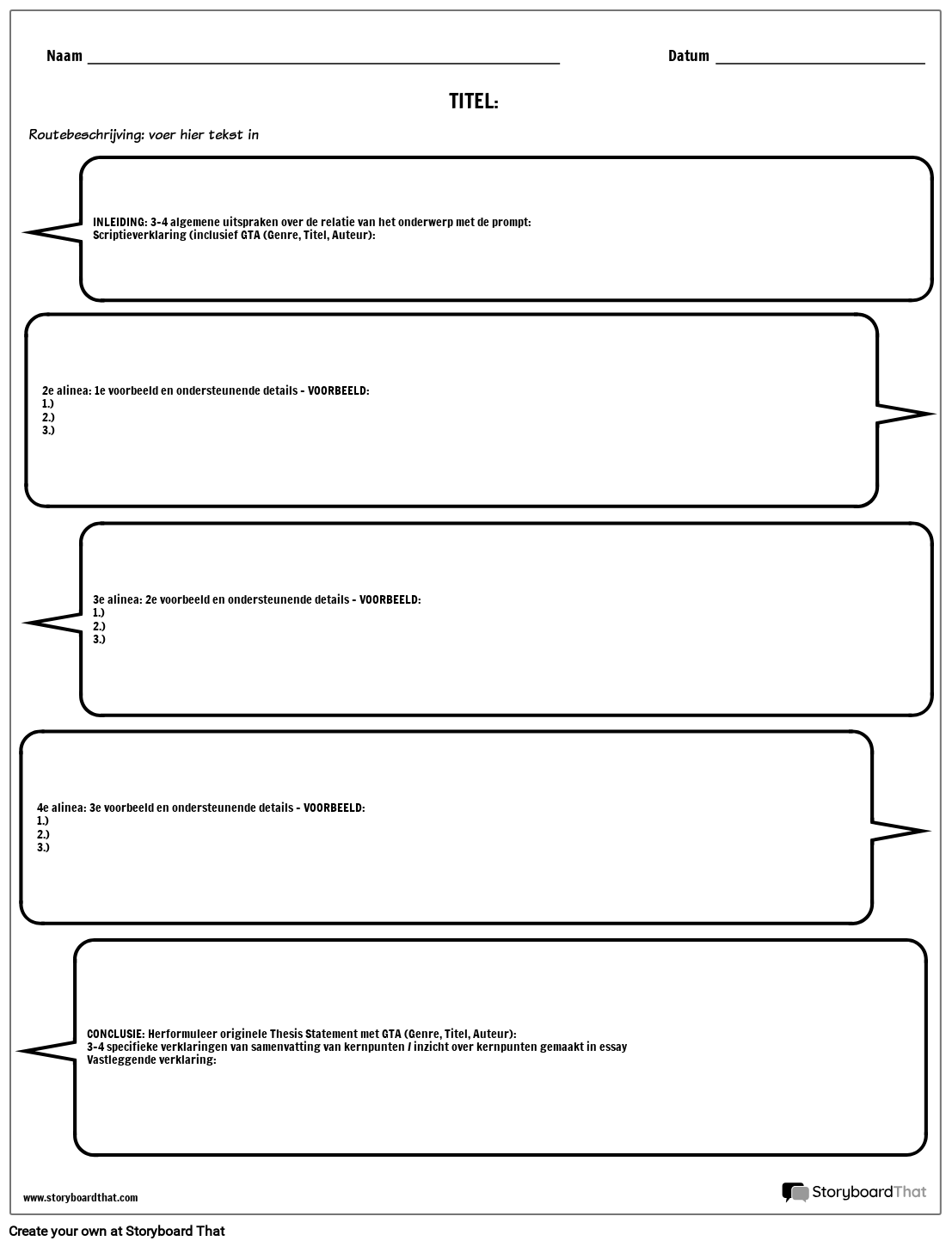 Woord Bubbels Lange Samenstelling Grafische Organisator