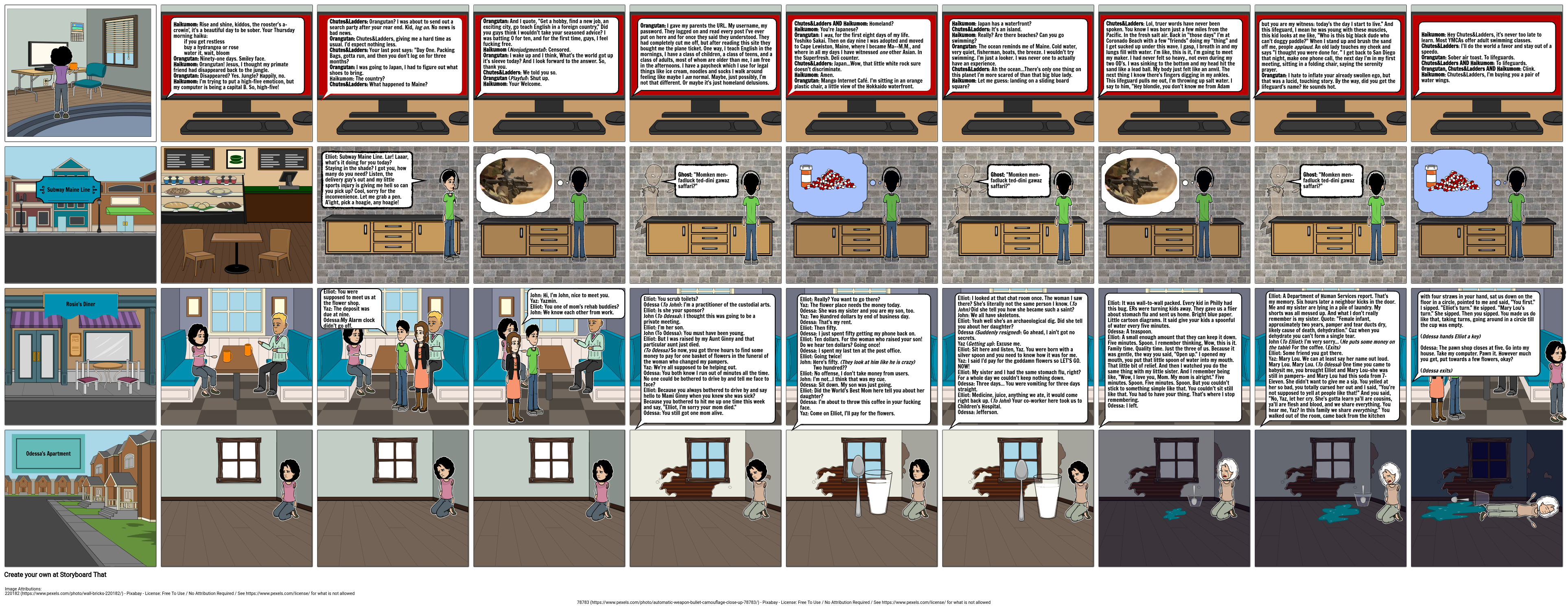 Water by the spoonful comic القصة المصورة من قبل nmorton85