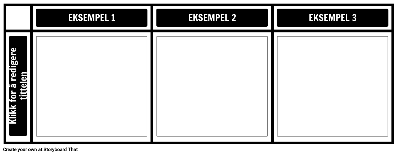 3 Eksempler Diagram Storyboard av no-examples