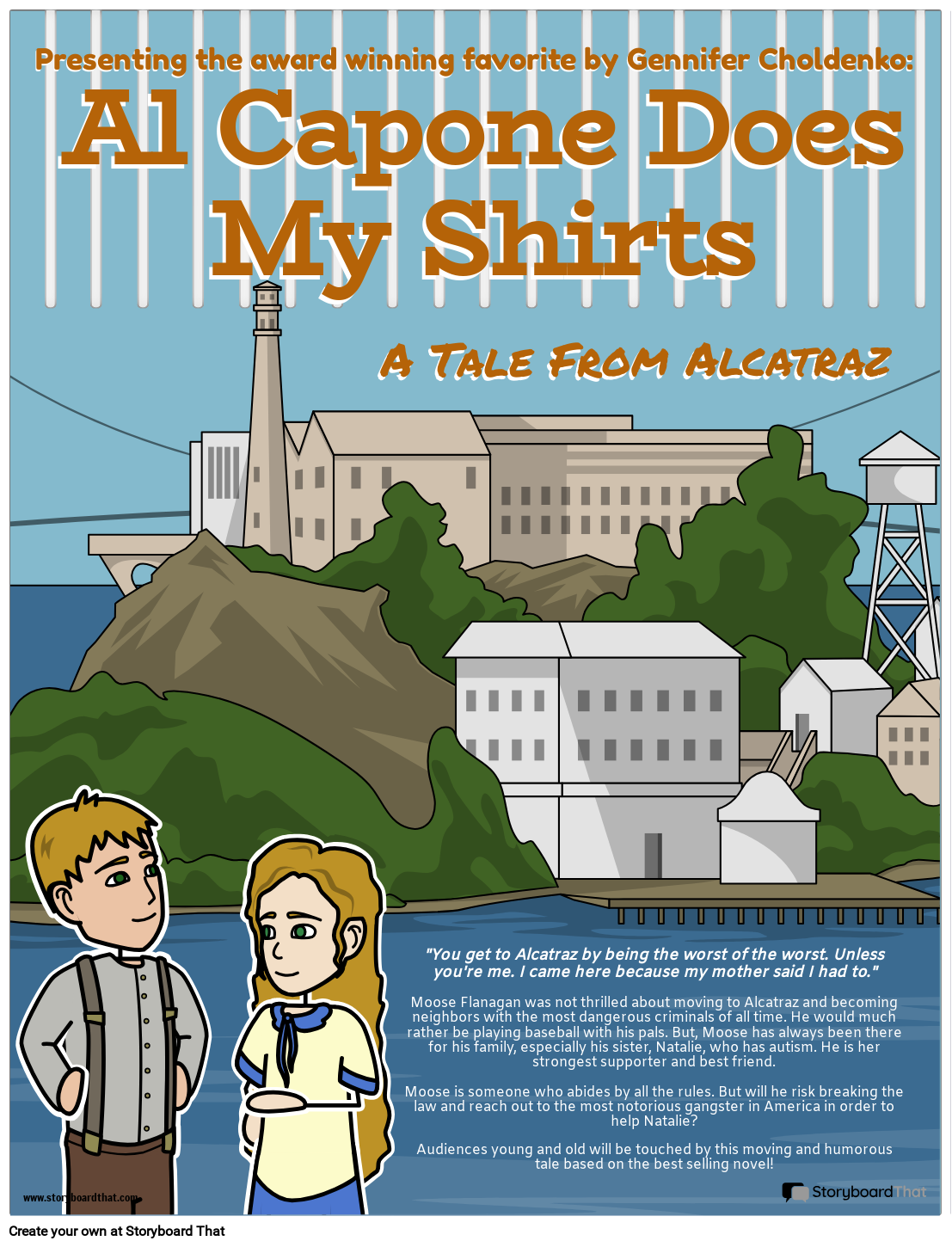 Al Capone Does My Shirts Film Poster Storyboard