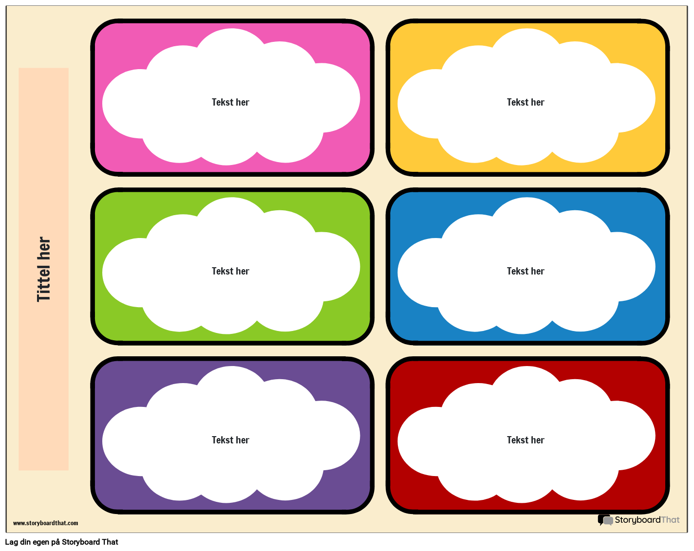 Clouds Game Card Design Storyboard by no-examples