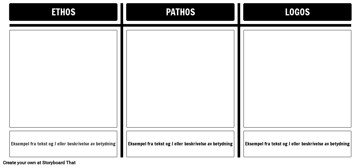 Ethos Pathos Logo Maler Storyboard o no-examples