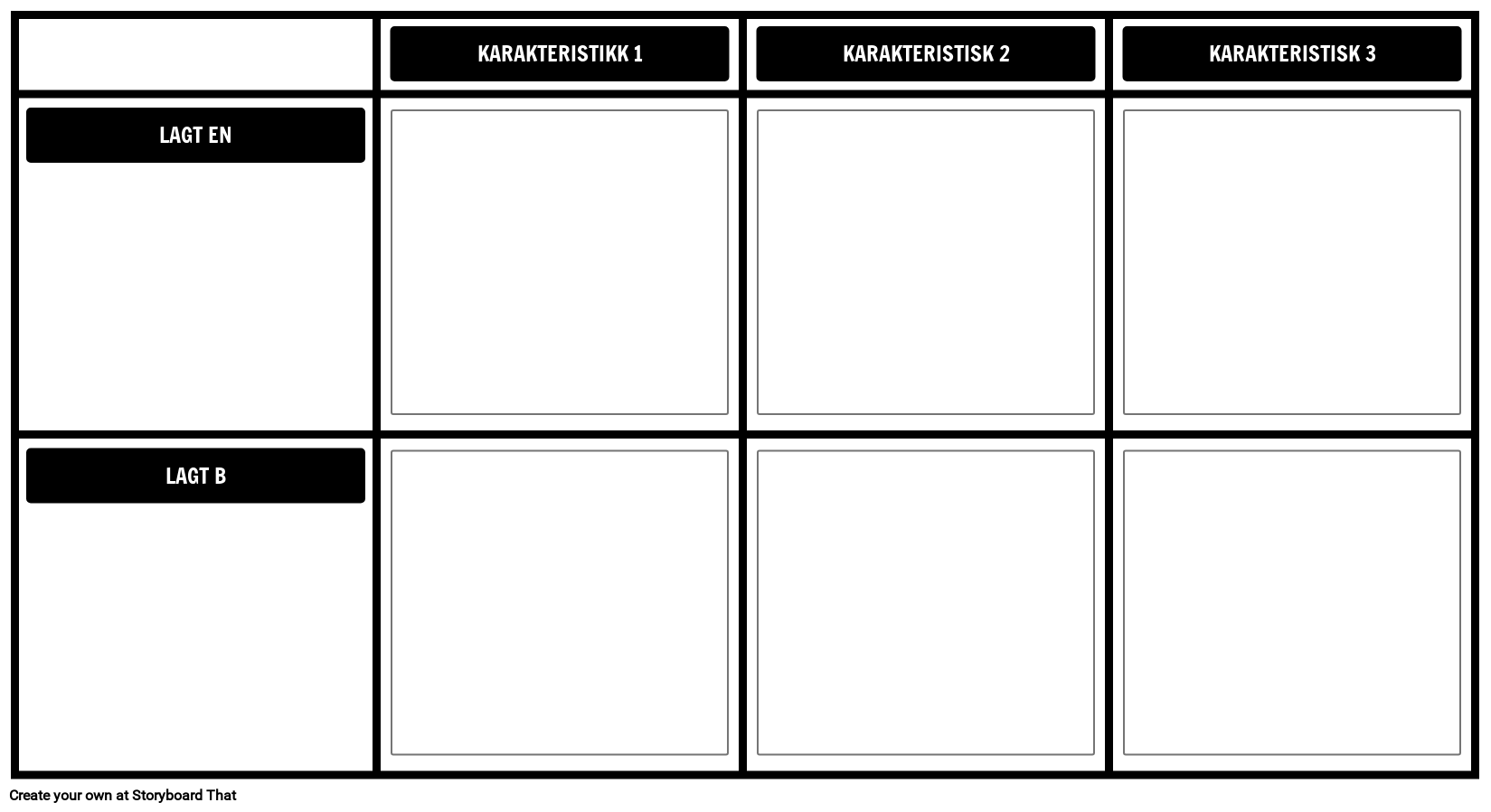 Grid - 3X2 Storyboard por no-examples