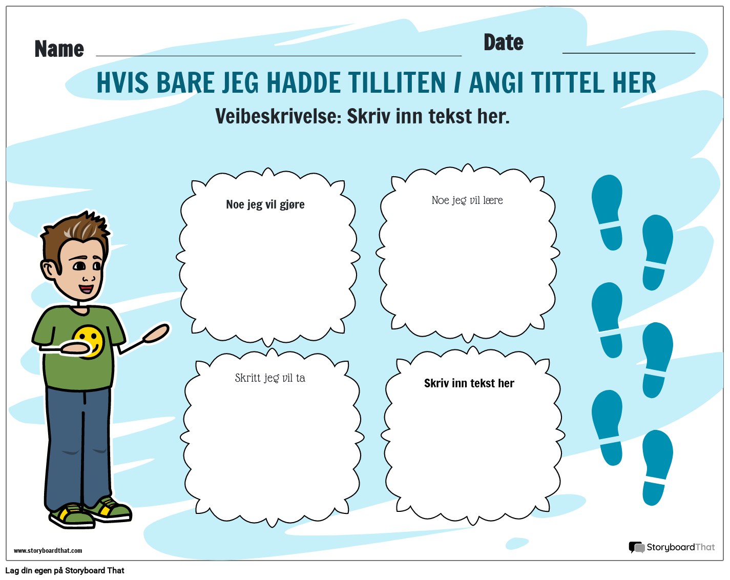 Hadde jeg bare hatt selvtilliten Storyboard por no-examples