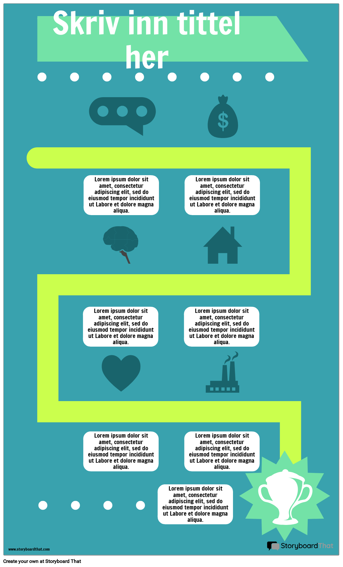 Handlingsplan Info-1 Storyboard par no-examples