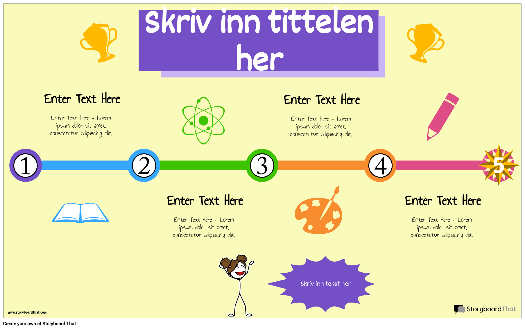 Liste Over Infografikk Fargelandskap 3 Storyboard