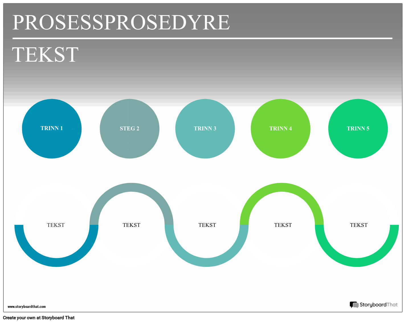 Prosess 1 Storyboard By No Examples