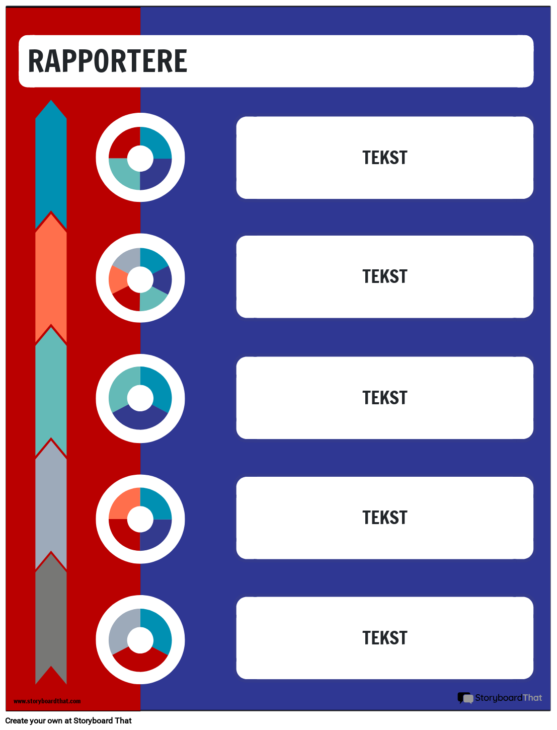 Rapporter Infographic 4 Storyboard por no-examples