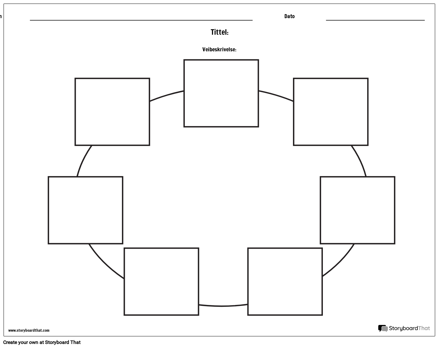 Sirkeldiagram - 7 Storyboard av no-examples