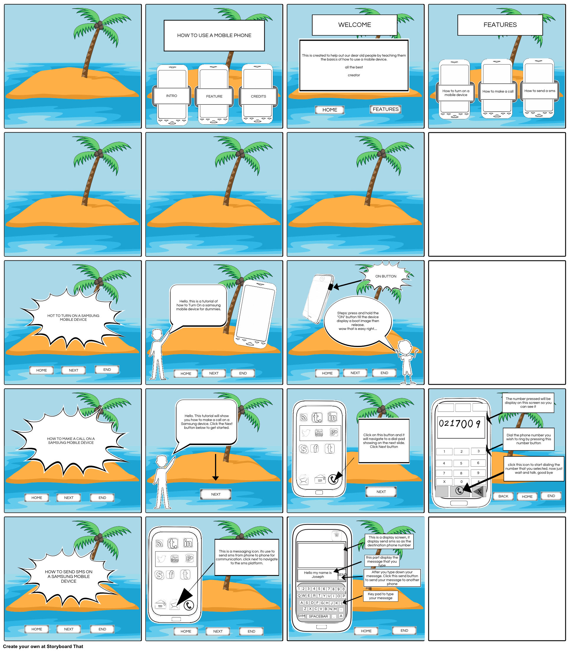 scene 1 Storyboard por ojay4901