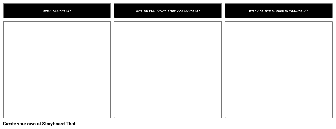 Science Discussion Questions | Storyboards & Scientific Inquiry