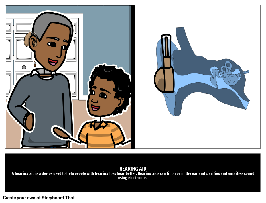 Hearing Aid Storyboard by oliversmith