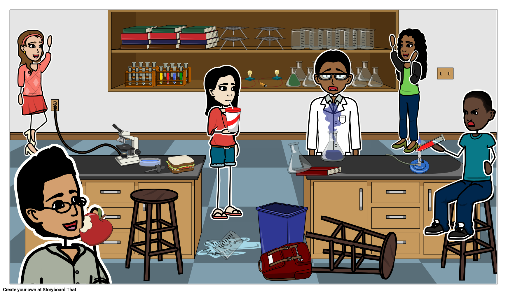 Lab Safety Is Important Storyboard By Oliversmith