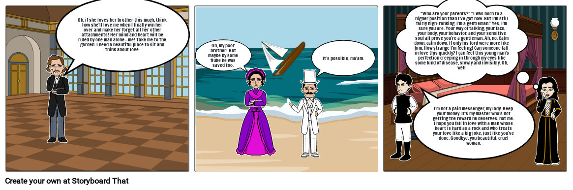 Shakespeare story Storyboard by oruval8512