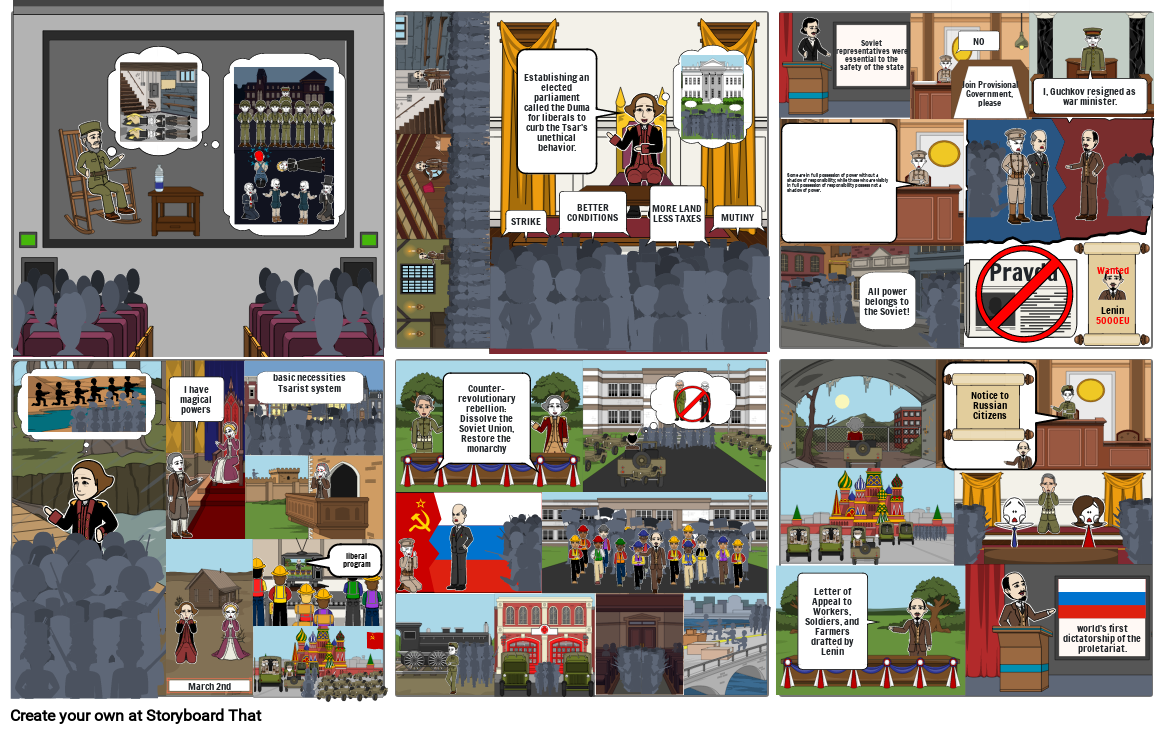 The Russian Revolution October Revolution Timeline