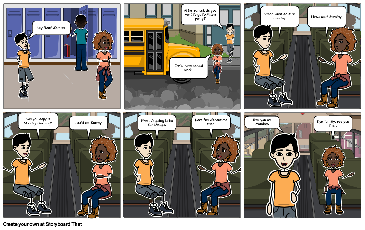 Broken Record Refusal Storyboard Von Phealey20