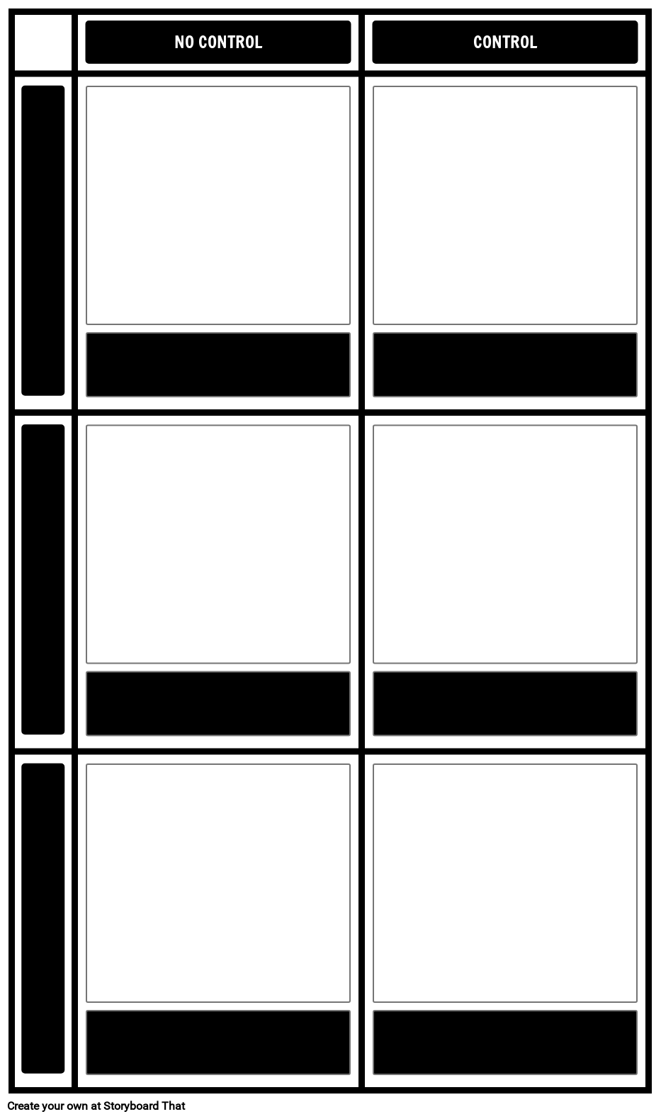Control VS No Control Template Storyboard Por Phealey20 control-vs-no-control-template-storyboard-por-phealey20