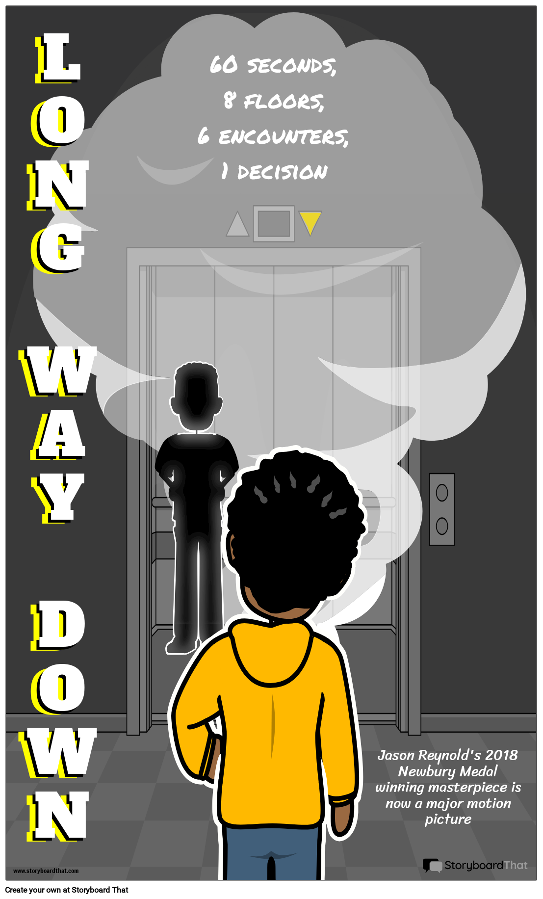 Plakat Filmowy Long Way Down Storyboard von pl-examples