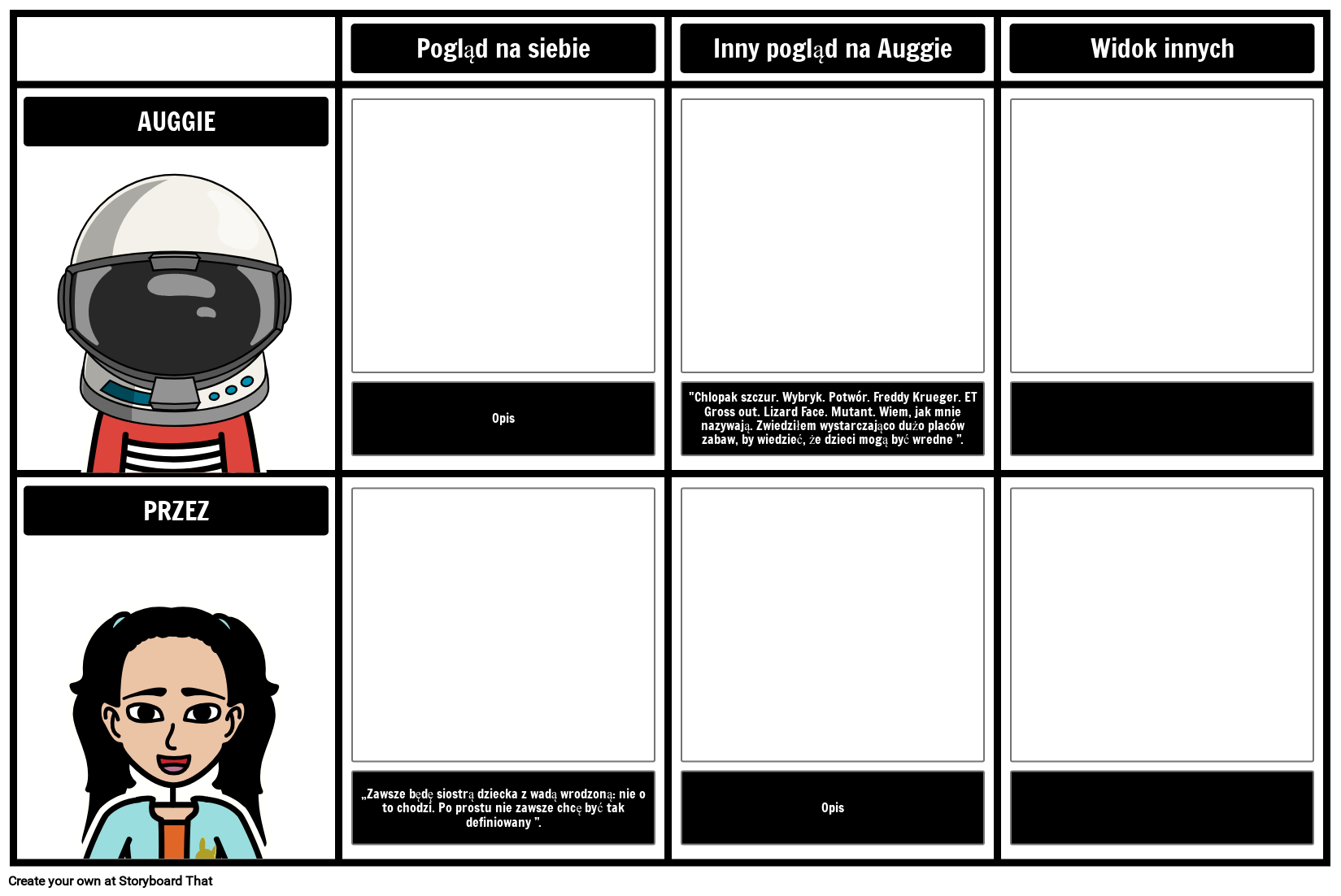 Point Of View In Wonder Storyboard Par Pl examples point-of-view-in-wonder-storyboard-par-pl-examples