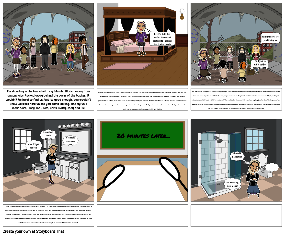 HEALTH Storyboard by poppyjamess