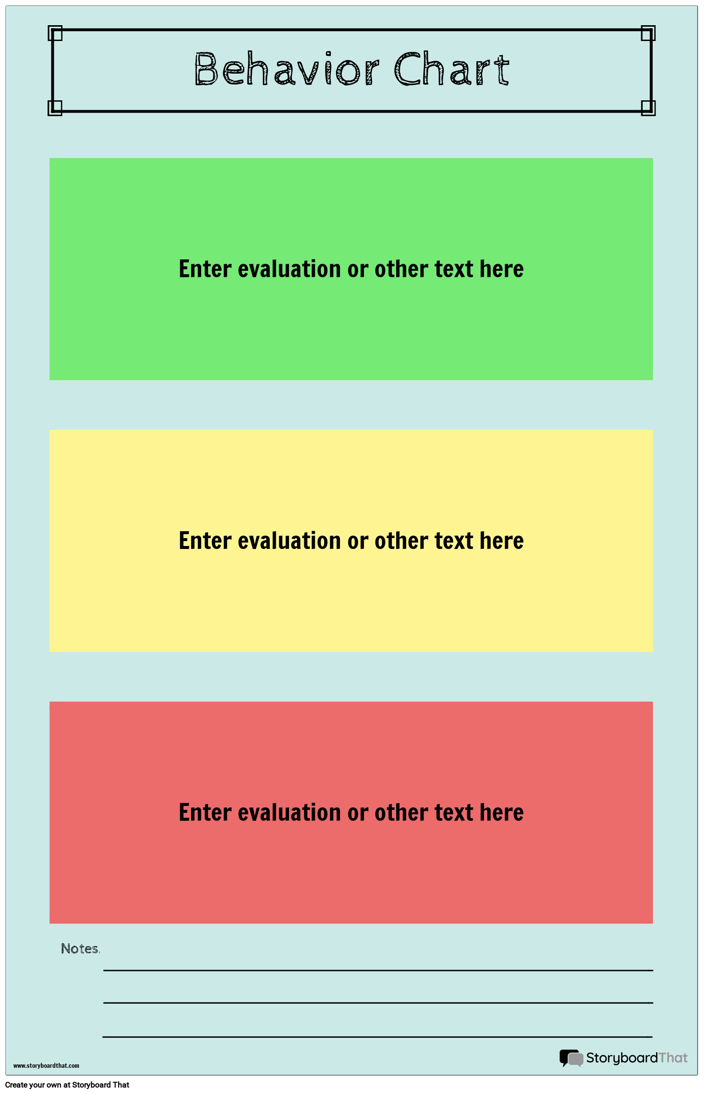 Behavior Tracking Chart Template Business ABC Behavior Chart