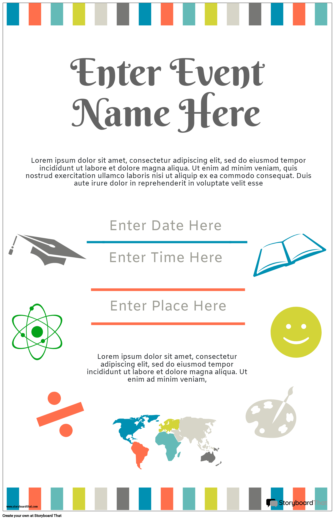 Event Poster Template — Event Poster Maker | StoryboardThat