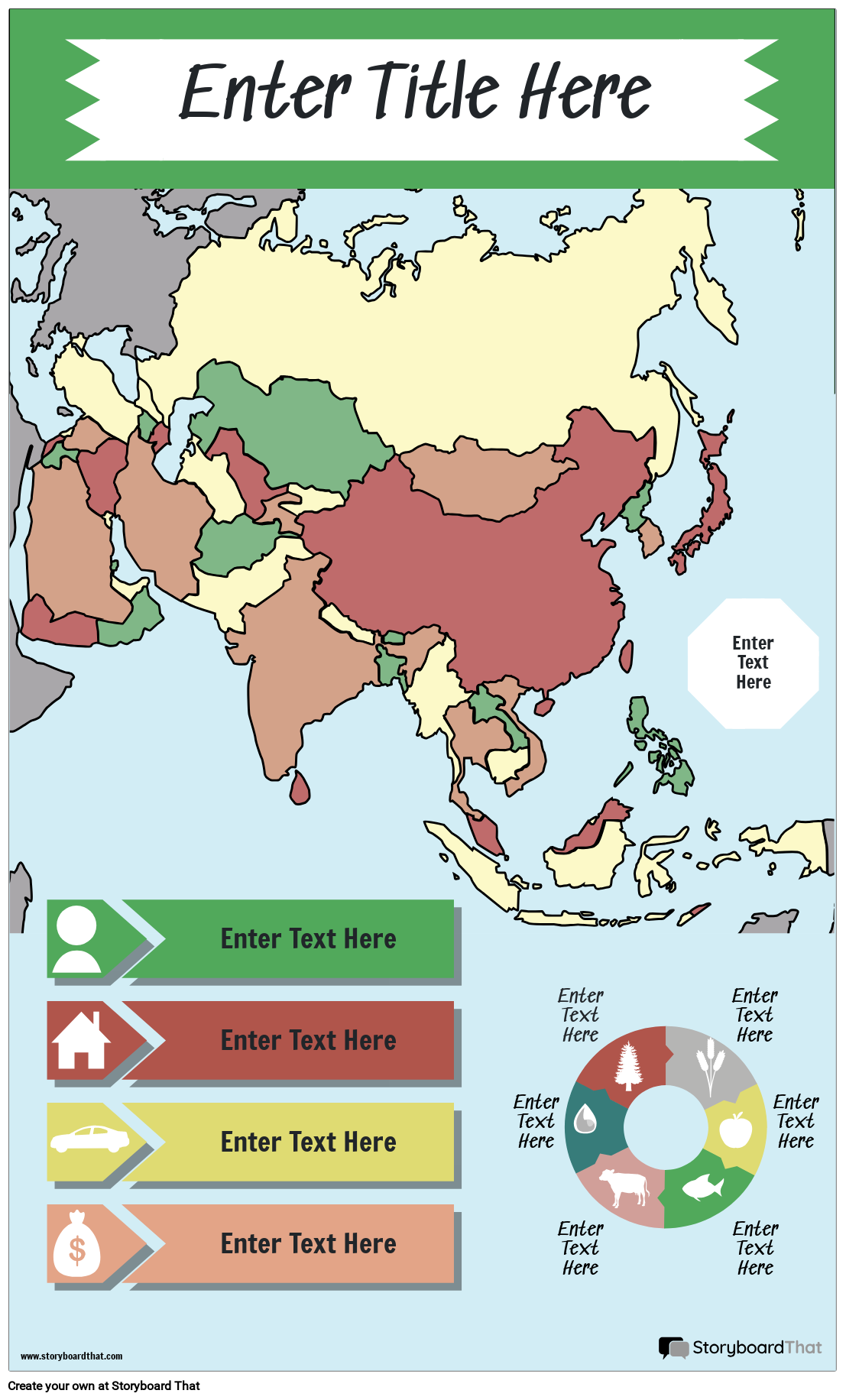 Geographic Infographic Templates | Geography Projects