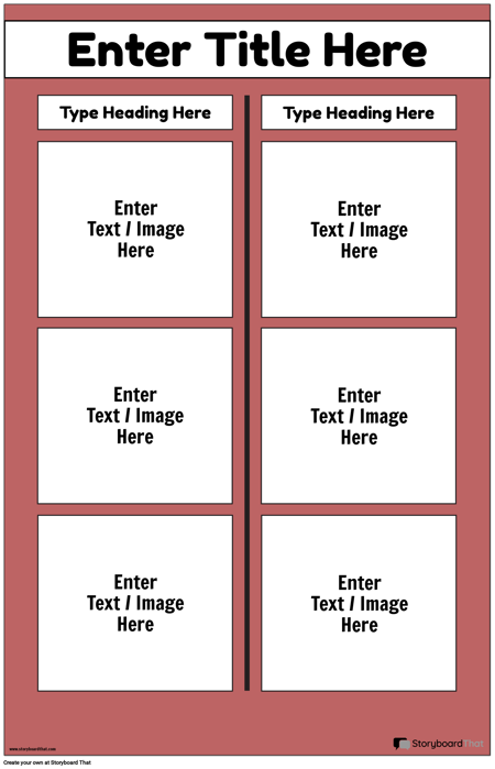 Make Graphic Organizer Posters | Make Classroom Posters