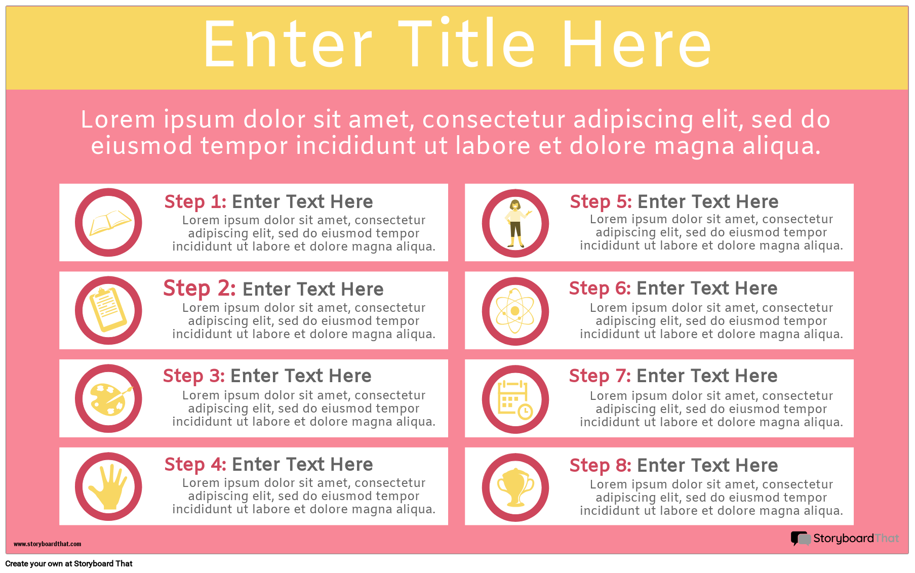 How To Infographic Templates | Process Infographics