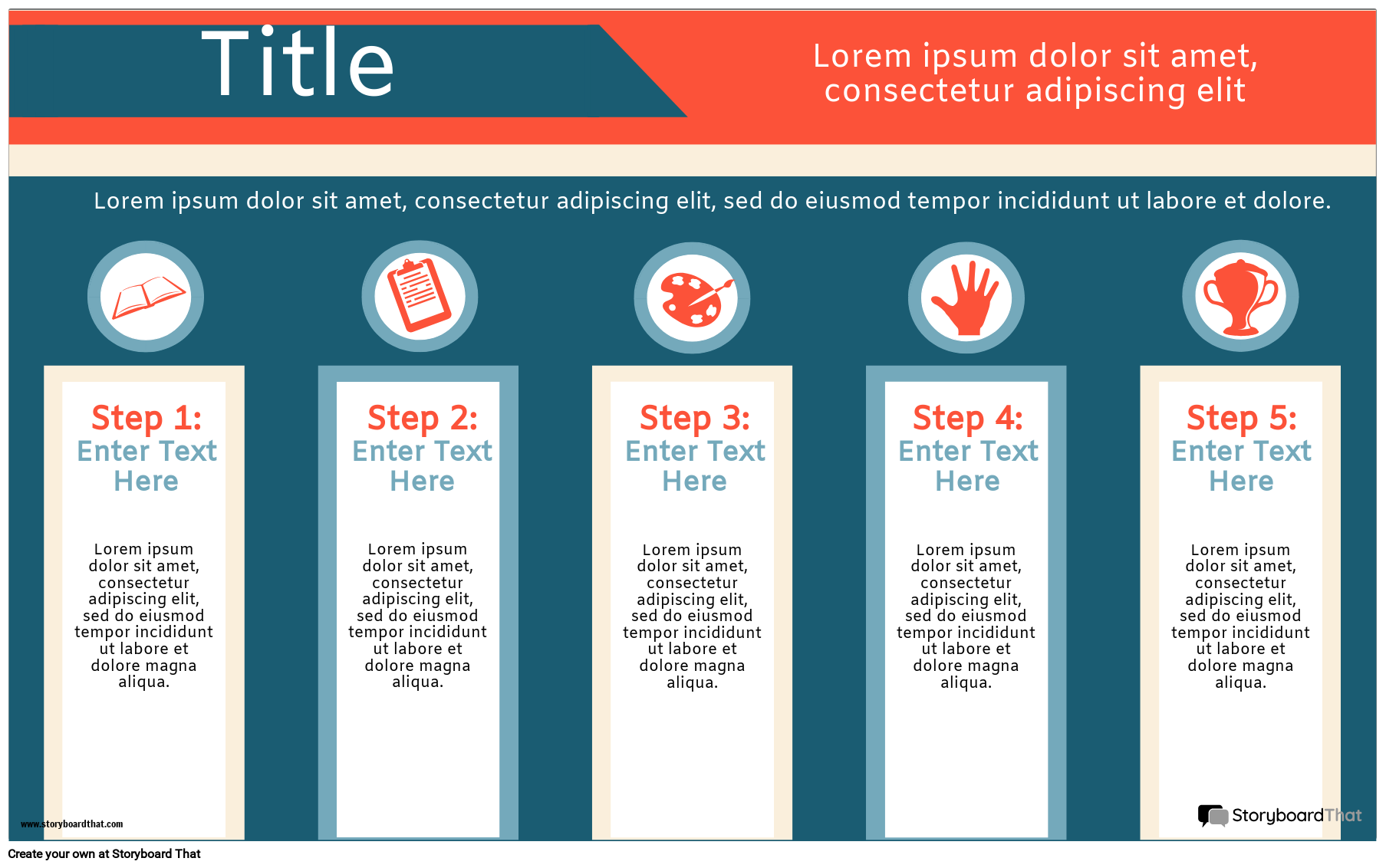 How To Infographic Templates | Process Infographics