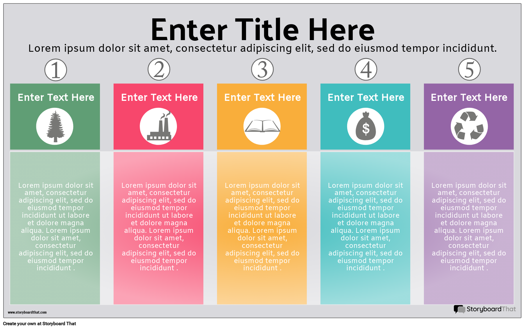 How To Infographic Templates | Process Infographics