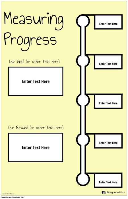 Classroom Goal Charts | Make a Progress Chart