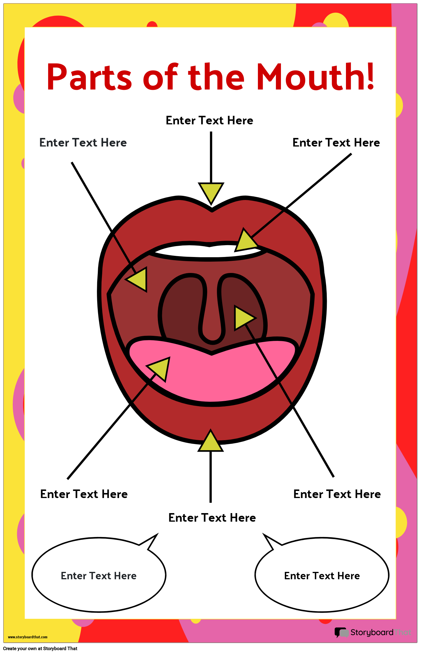 Speech Poster Portrait Color 2 Storyboard af poster-templates