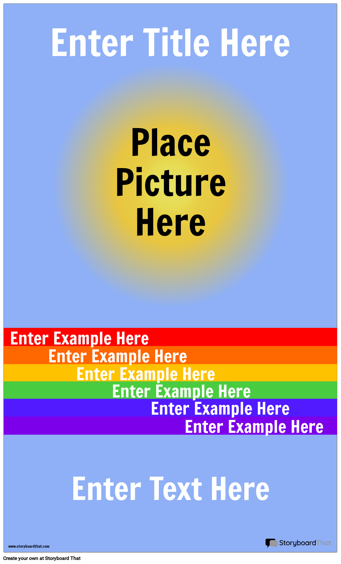 Make Vocabulary Posters | English Poster Templates