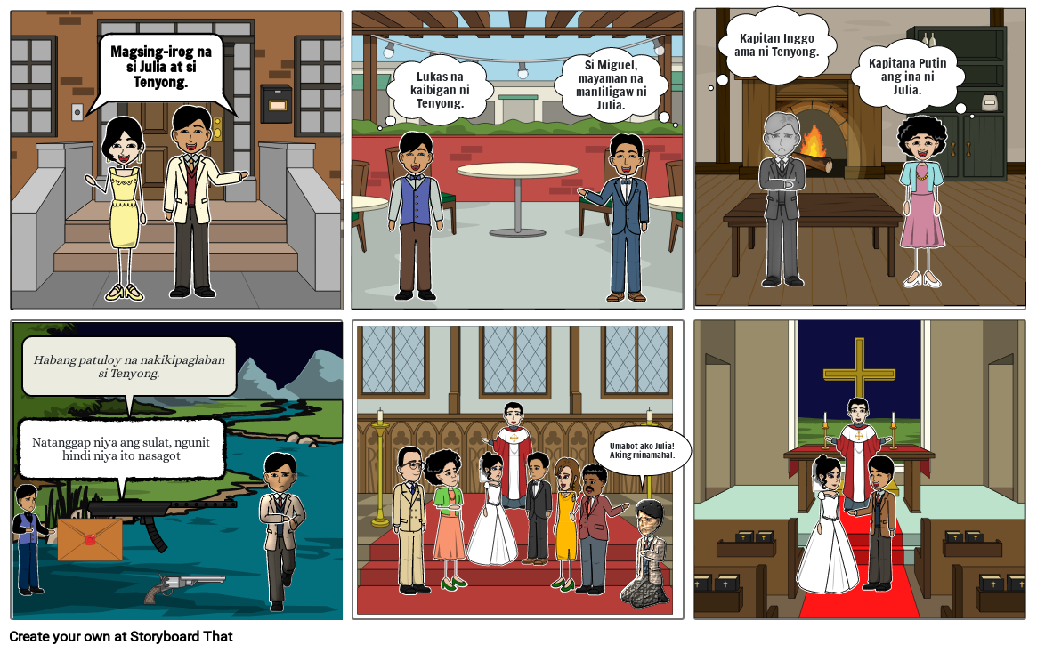 Walang Sugat By: Severino Reyes Storyboard by precious_chloe
