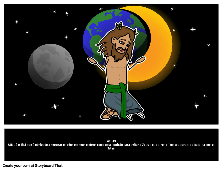Atlas - Titã Grego Storyboard por pt-examples
