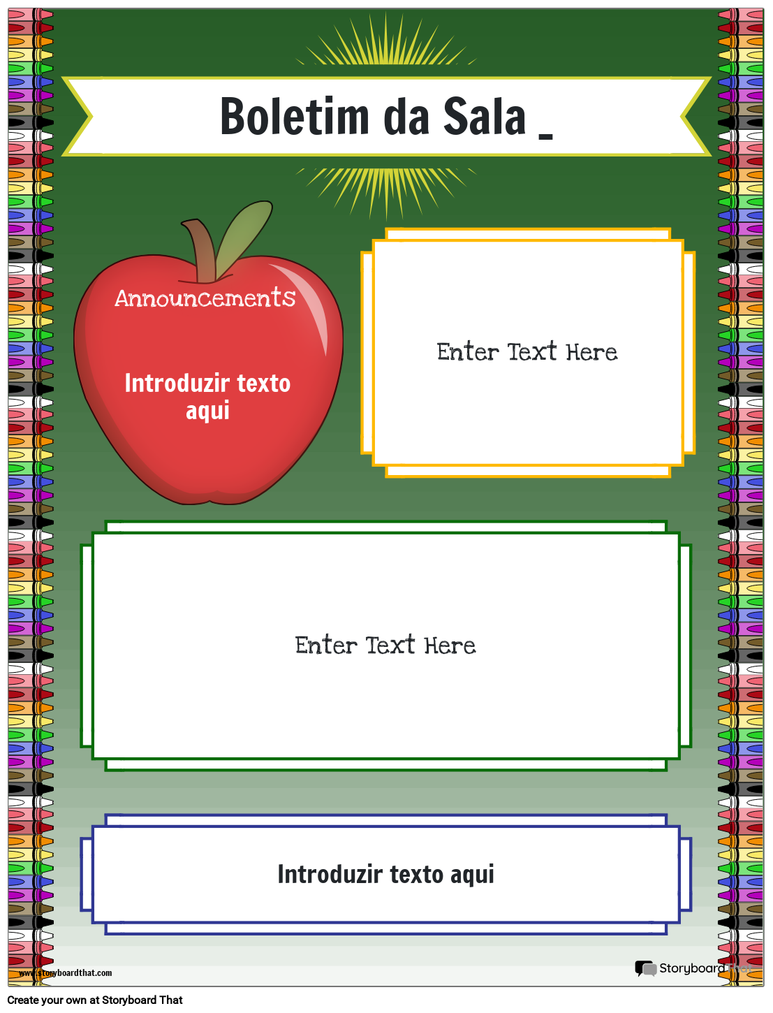 Modelos de Boletins Informativos em Sala de Aula | Boletim Escolar