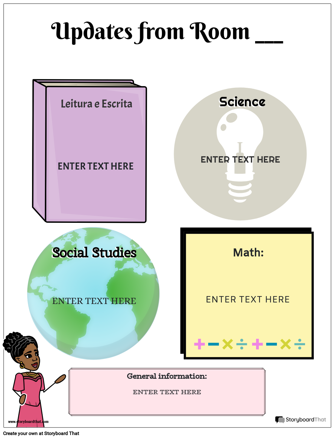 Modelos de Boletins Informativos em Sala de Aula | Boletim Escolar