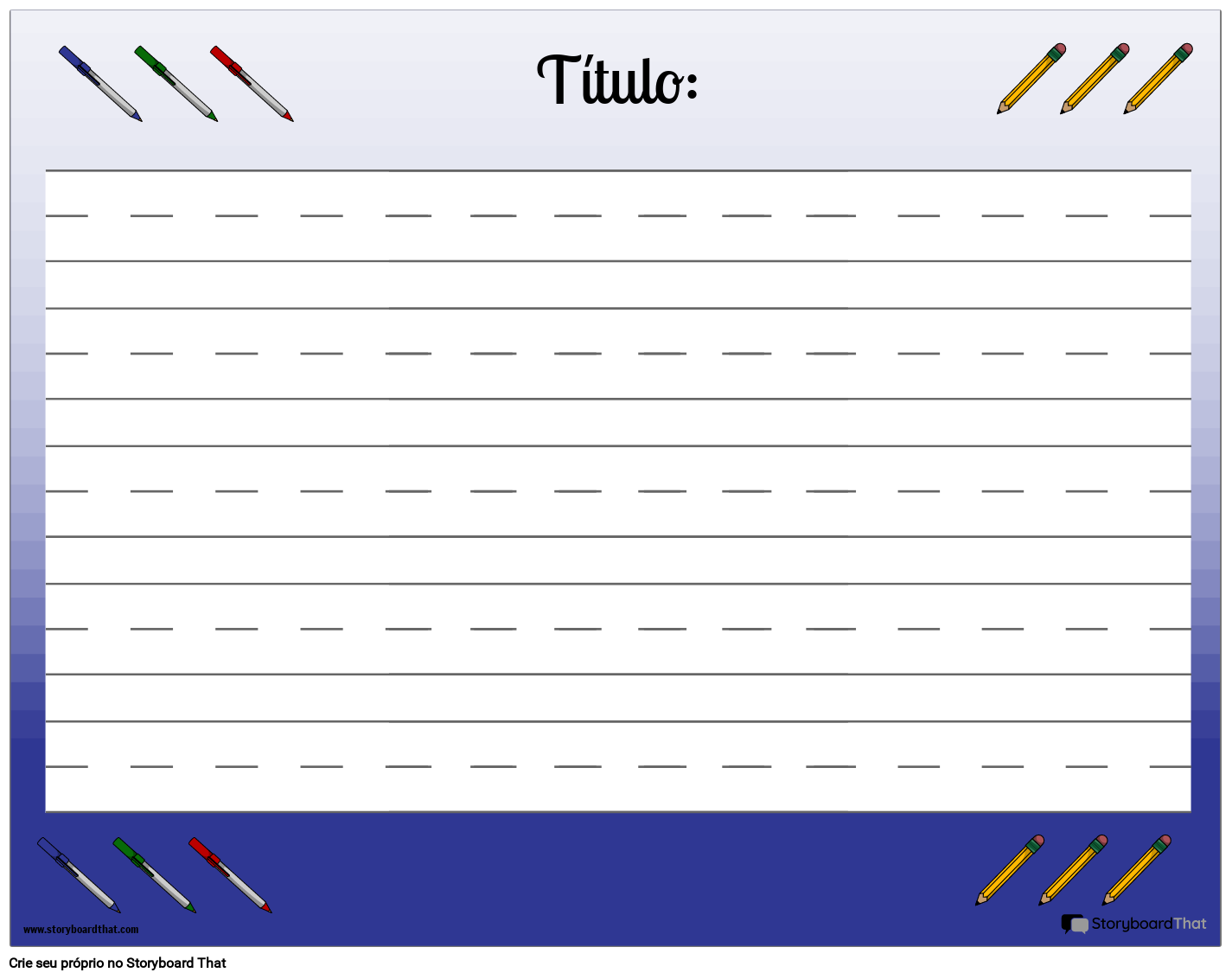 Caligrafia 4 Storyboard por pt-examples