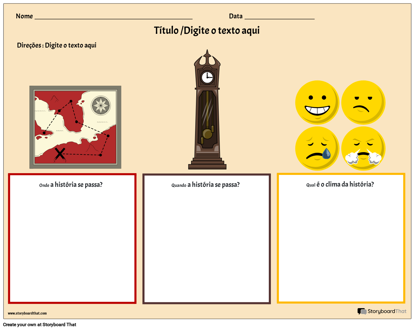 Configurando Mapas Paisagem Cor 1 Storyboard por pt-examples
