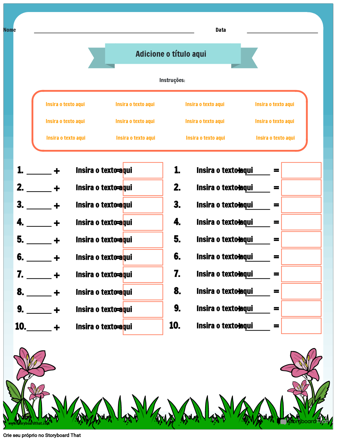 Exercícios De Prefixo E Sufixo - FDPLEARN