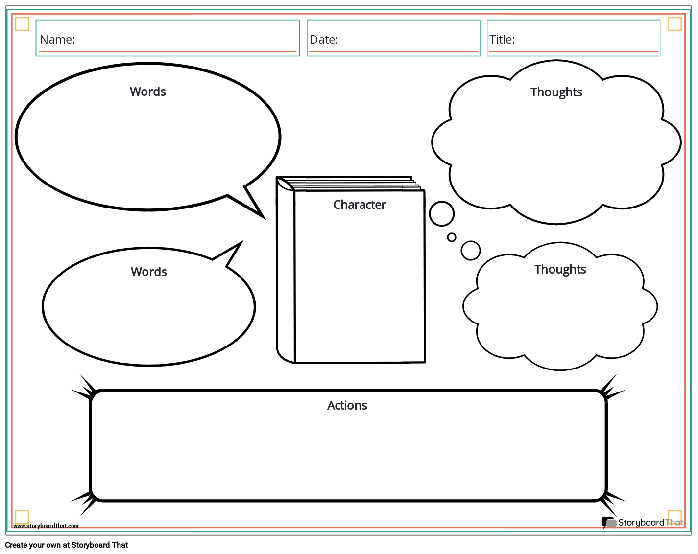 Mapa De Caracteres Paisagem Cor 3 Storyboard Por Pt Examples