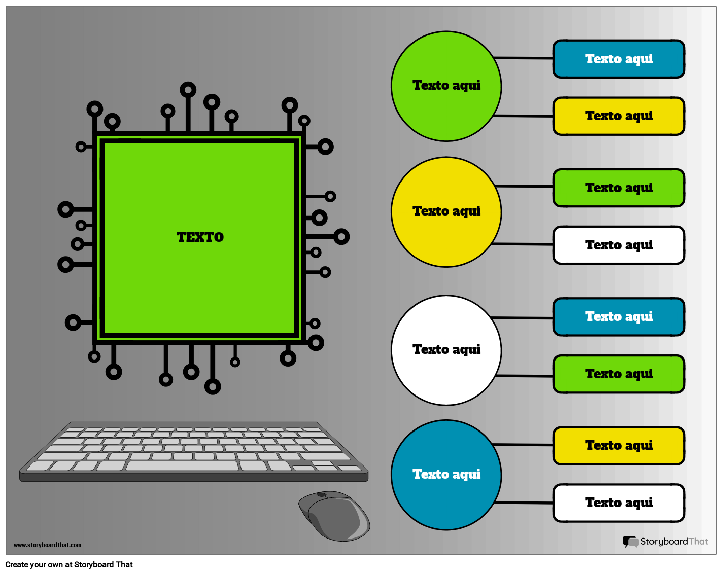 Modelo de Infográfico 1 Storyboard by pt-examples Modelo de Infográfico 1 Storyboard by pt-examples
