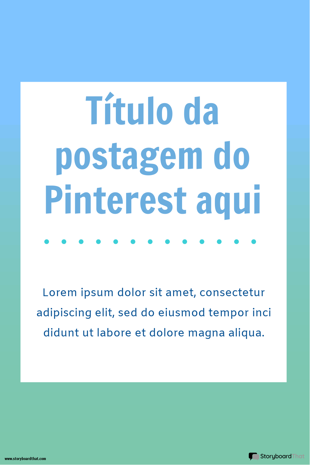 Modelo de Pinterest Corporativo 5 Storyboard by pt-examples