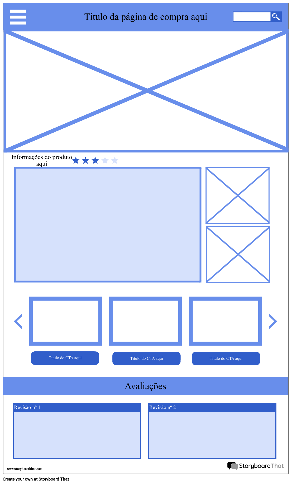 Modelo de Wireframe de Compra Corporativa 4 Storyboard
