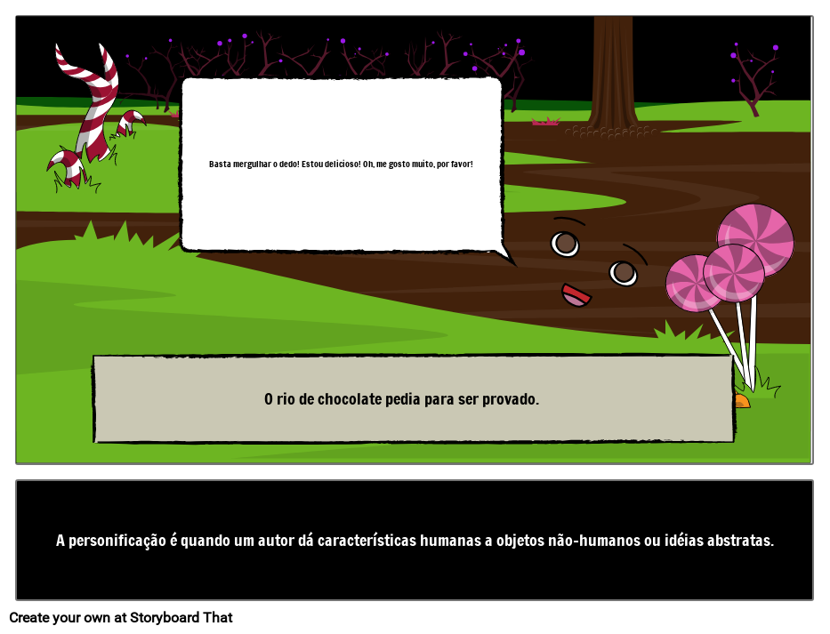 Personificação Storyboard por pt-examples