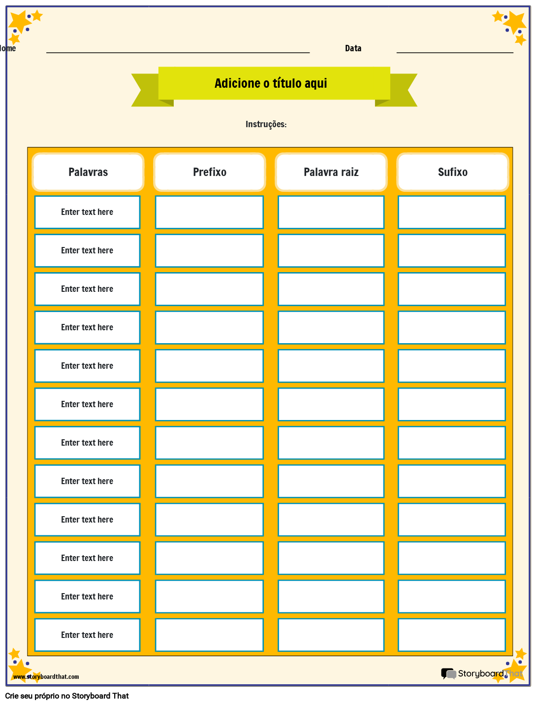 Atividades Sufixo E Prefixo 3 Ano - BINKEDU