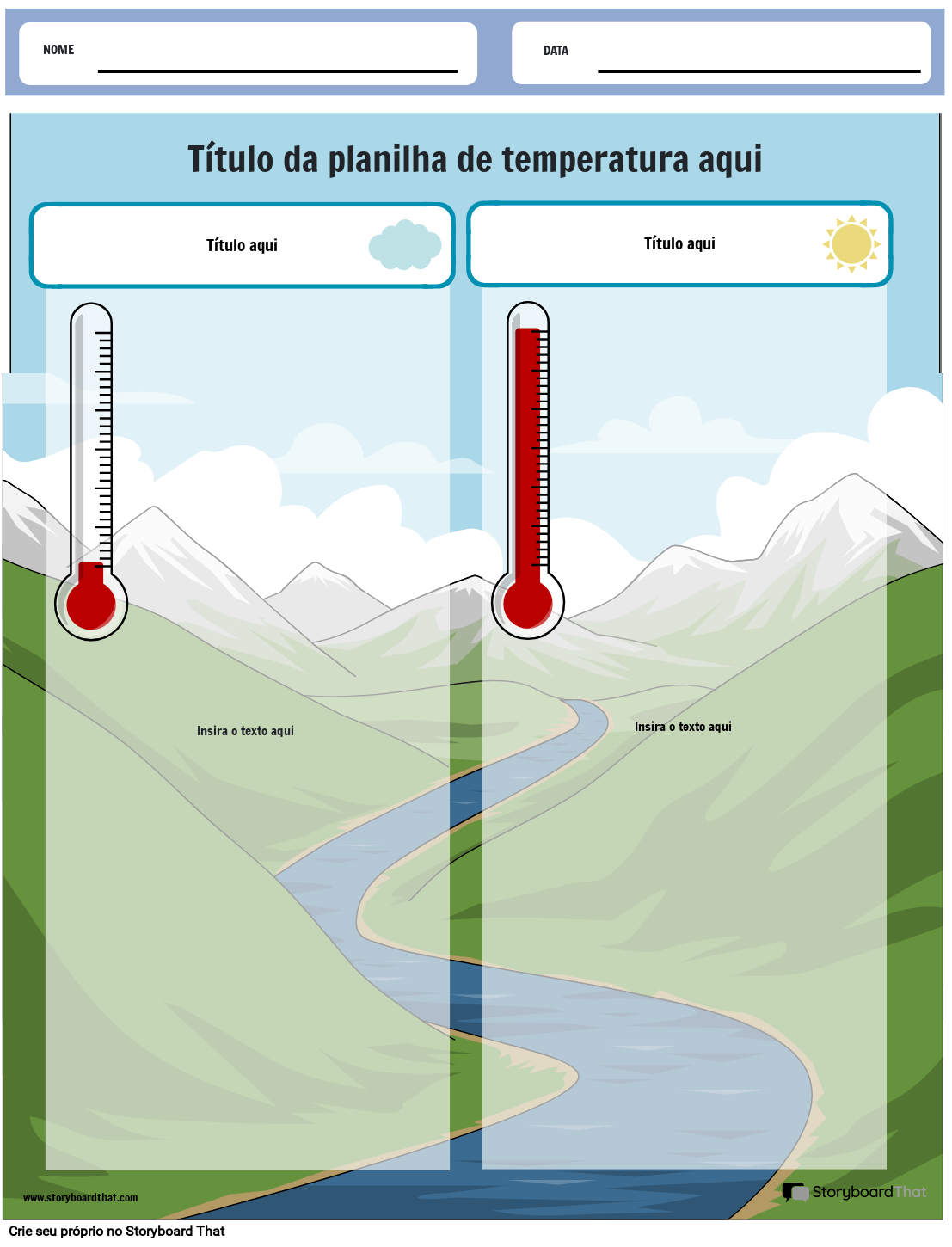 Temp Retrato Cor 4 Storyboard por pt-examples
