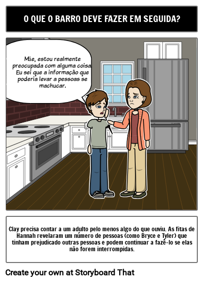 Treze Razões Porque a Solução Quadrada Storyboard