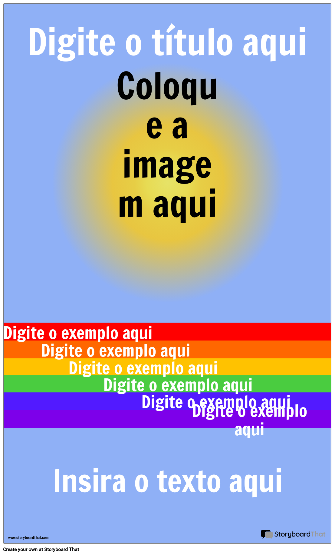 Visual Vocab Poster Storyboard por pt-examples